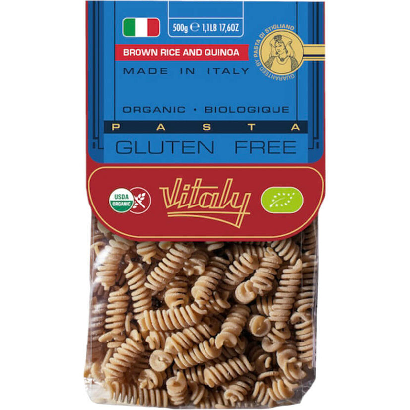 Organic "Fusilli" Brown Rice & Quinoa Gluten-Free Pasta — OnlineOrganics